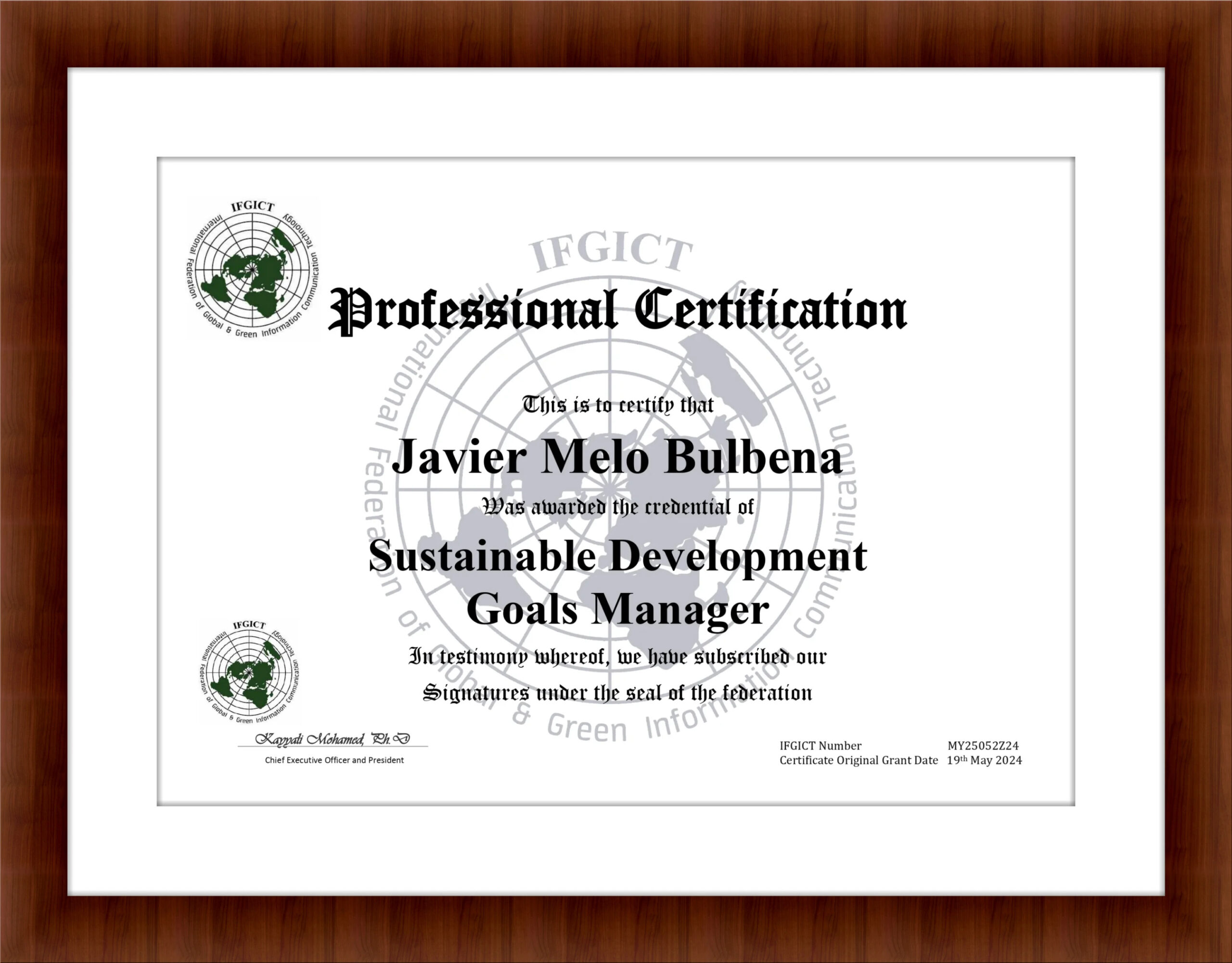 IFGICT SDGM Certification: Advance Your Sustainability Career